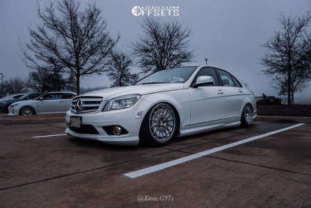 Custom 2014 Mercedes-Benz C300 Image Gallery | Custom Offsets