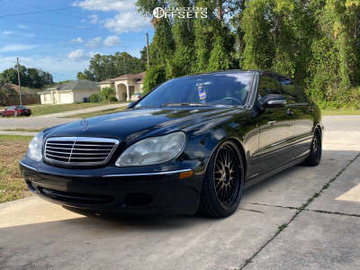 Custom 2005 Mercedes-Benz S430 Image Gallery | Custom Offsets