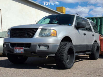 2004 Ford Expedition with 22x9.5 38 KMC KM651 and 35/12.5R22 Toyo Tires ...