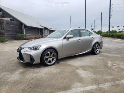 Custom 2017 Lexus IS200t Image Gallery | Custom Offsets