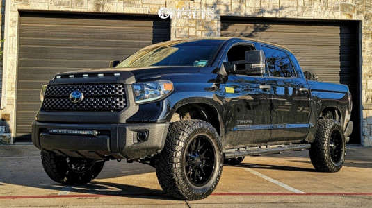 2021 Toyota Tundra with 18x9 25 Method Nv and 295/70R18 Toyo Tires Open ...