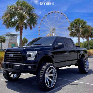 Ford F-150 on 26-inch Wheels Image Gallery | Custom Offsets