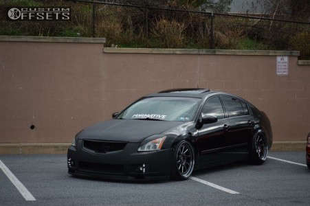 Custom 1987 Nissan Maxima | Truck Photo Gallery | Custom Offsets