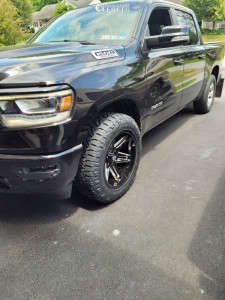 Vision Razor 20x10 -25 Satin Black | 363-20036SB-25 | Custom Offsets