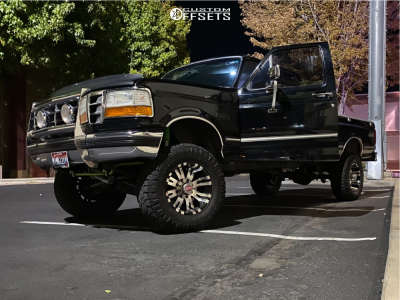1994 Ford F-250 with 16x10 -25 Pro Comp Series 69 and 285/75R16 General ...