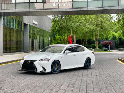 Custom 2016 Lexus GS350 Image Gallery | Custom Offsets