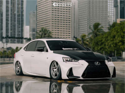 Custom 2017 Lexus IS200t Image Gallery | Custom Offsets