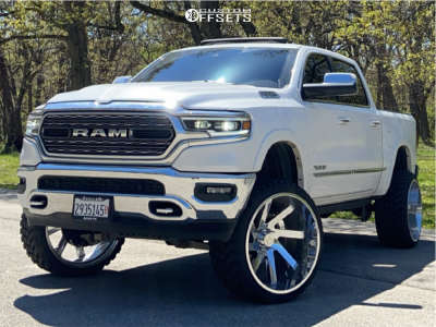 2018 Ram 1500 on 26x14 Wheels Image Gallery | Custom Offsets