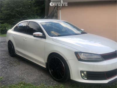 Custom 2012 Volkswagen Jetta Image Gallery | Custom Offsets