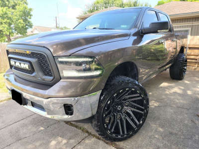 2022 Ram 1500 on 24-inch Wheels Image Gallery | Custom Offsets