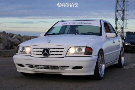 Custom 2005 Mercedes-Benz C230 Image Gallery | Custom Offsets