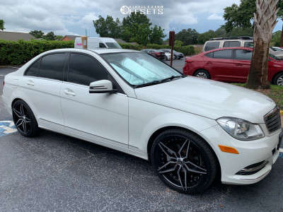 Custom 2009 Mercedes-Benz C300 Image Gallery | Custom Offsets