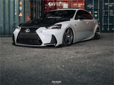 Custom 2017 Lexus IS200t Image Gallery | Custom Offsets