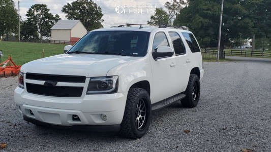 Chevrolet Tahoe with Stock Suspension on 32s | Custom Offsets