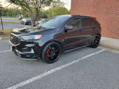 Custom 2013 Ford Edge Image Gallery | Custom Offsets