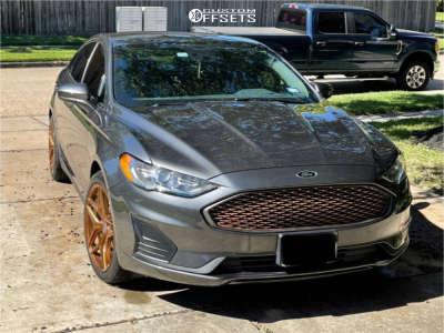 Custom 2017 Ford Fusion Image Gallery | Custom Offsets