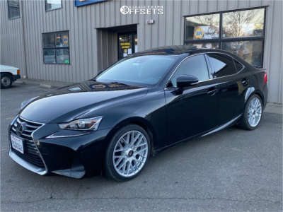 Custom 2017 Lexus IS200t Image Gallery | Custom Offsets
