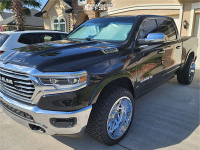 2021 Ram 1500 on 22-inch Wheels Image Gallery | Custom Offsets