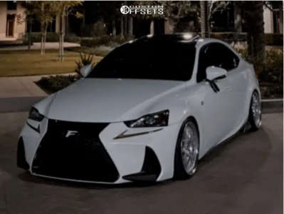 Custom 2017 Lexus IS200t Image Gallery | Custom Offsets