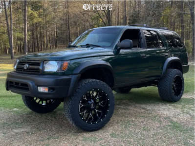2000 Toyota 4Runner with 18x12 -44 Fuel Maverick and 285/65R18 Nitto ...