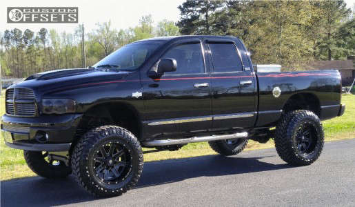 2002 Dodge Ram 1500 with 20x10 -19 Ballistic Rage and 33/12.5R20 Nitto ...