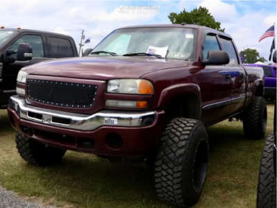 2003 GMC Sierra 1500 HD with 20x14 -76 Fuel Maverick and 35/12.5R20 ...
