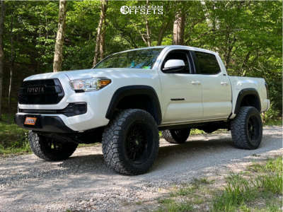2023 Toyota Tacoma with 18x9 12 XF Offroad Xf-230 and 265/65R18 Toyo ...