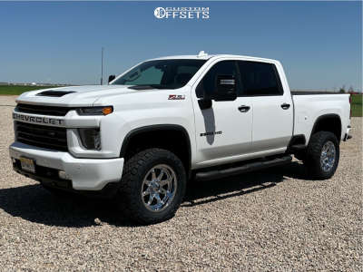 2023 Chevrolet Silverado 2500 HD with 18x9 18 Method Mr305 and 35/12.5R18 Kenda Klever R/T and ...