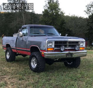 1988 Dodge W150 on 15x10 Wheels Image Gallery | Custom Offsets