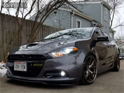 Custom 2015 Dodge Dart Image Gallery | Custom Offsets