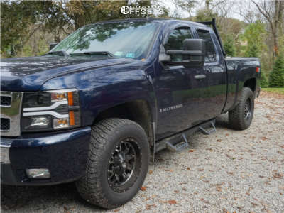 2008 Chevrolet Silverado 1500 with 20x10 -25 Mayhem Warrior and 275 ...