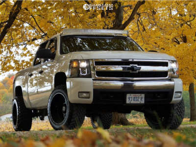 2008 Chevrolet Silverado 1500 with 24x14 -73 American Force Legend Ss ...