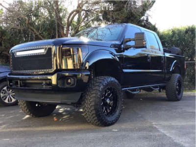 2016 Ford F-250 Super Duty with 20x10 -18 Fuel Assault and 35/12.5R20 ...