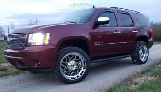 2008 Chevrolet Tahoe with 22x12 -44 Gear Off-Road Big Block and 35/12 ...