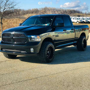 2018 Ram 1500 with 20x10 -19 TIS 538B and 305/55R20 BFGoodrich All ...