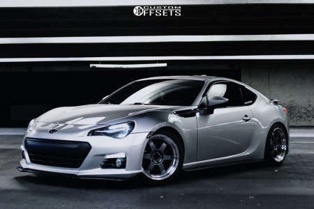 2013 Subaru BRZ on 17x9 Wheels Image Gallery | Custom Offsets