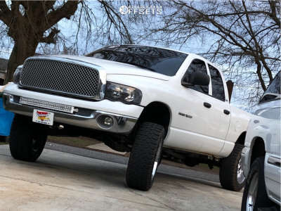 2002 Dodge Ram 1500 with 20x10 -19 Ballistic Rage and 33/12.5R20 Nitto ...