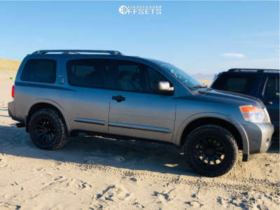 Custom 2011 Nissan Armada Image Gallery | Custom Offsets