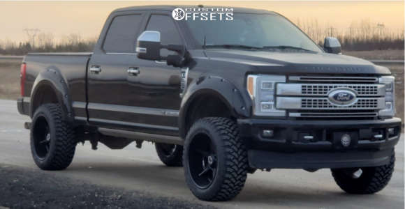 2018 Ford F-350 Super Duty with 20x12 -44 Moto Metal Mo970 and 35/12 ...
