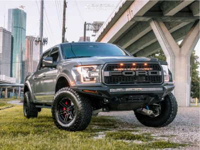 2018 Ford Raptor with 22x12 -44 XD Xd829 and 37/13.5R22 Nitto Ridge ...