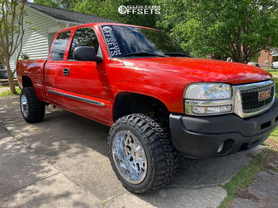 2004 GMC Sierra 1500 with 20x12 -44 Moto Metal Mo962 and 305/50R20 ...