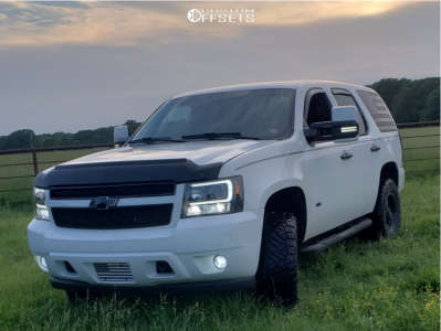 2010 Chevrolet Tahoe with 18x9 -12 Ballistic Scythe and 33/12.5R18 ...