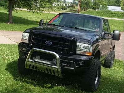 2003 Ford F-250 Super Duty with 24x14 -72 Tuff T2a and 305/35R24 ...