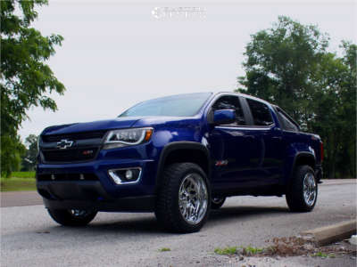 2016 Chevrolet Colorado with 20x12 -44 Anthem Off-Road Equalizer and 33 ...