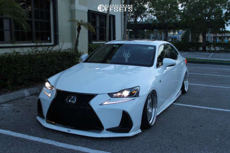 Custom 2017 Lexus IS200t Image Gallery | Custom Offsets