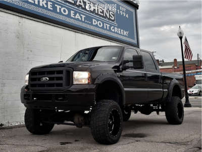 2006 Ford F-350 Super Duty with 18x10 -12 XD Grenade and 35/12.5R18 ...