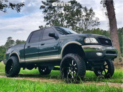 2002 Ford F-150 with 16x10 -38 Alloy Ion Style 171 and 315/75R16 Cooper ...