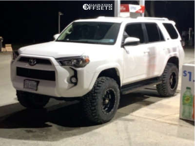 2018 Toyota 4Runner with 17x9 0 Lock Offroad Wheels Baja and 285/70R17 ...