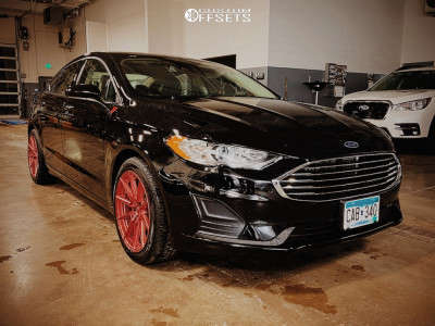 Custom 2017 Ford Fusion Image Gallery | Custom Offsets