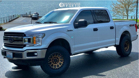 2018 Ford F-150 with 17x8.5 0 Method Nv and 305/70R17 Toyo Tires Open ...